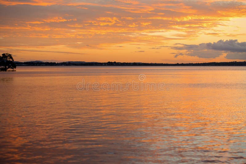 Pristine Beach at Wellington Point, Brisbane Stock Photo - Image of ...