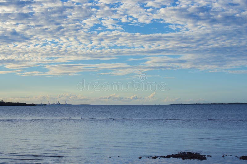 Pristine Beach at Wellington Point, Brisbane Stock Image - Image of ...