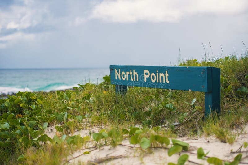 Pristine Beachfront at North Point, Moreton Island. Stock Photo - Image ...