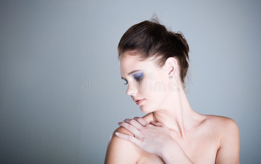 Pristine complection stock photo. Image of adult, front - 11805922
