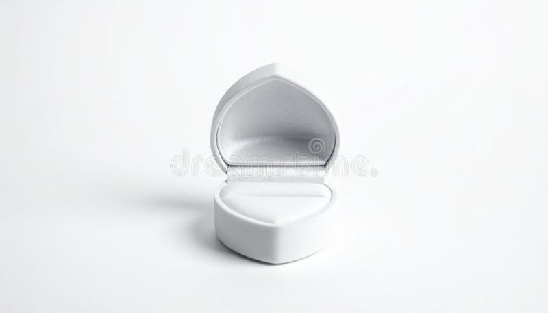 Empty Open Heart Shaped White Gift Box Stock Illustrations – 241 Empty ...