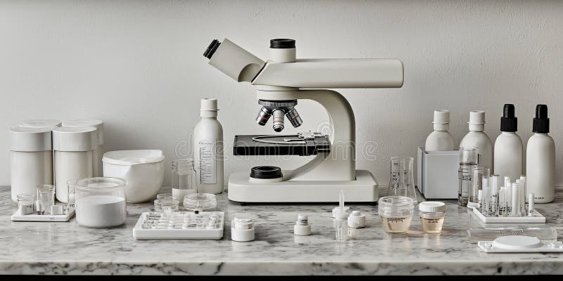 Scientific Lab Research Microscope Equipment Samples AI Generated ...