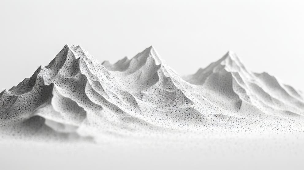 A Pristine White Backdrop Highlights the Intricate Textures and ...