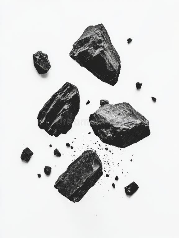 With a Pristine White Backdrop, Volcanic Ash Particles Create a ...