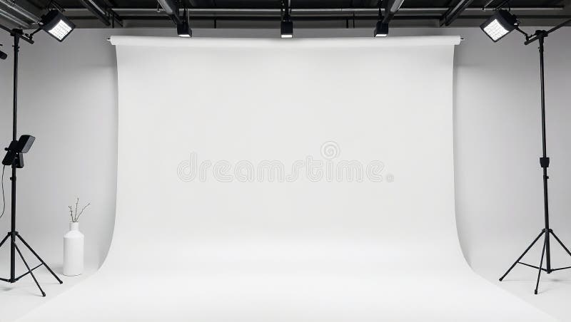 Pristine White Background for Product Photography Minimalist Modern and ...