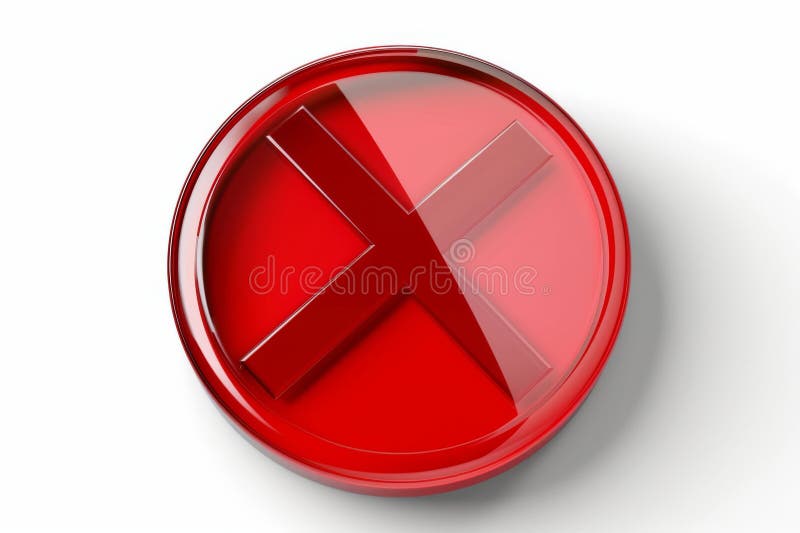 Pristine White Button on Plain Background Stock Illustration ...