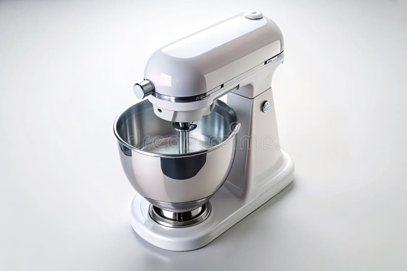 Pristine White Stand Mixer a HighAngle Drone Shot Celebrating ...