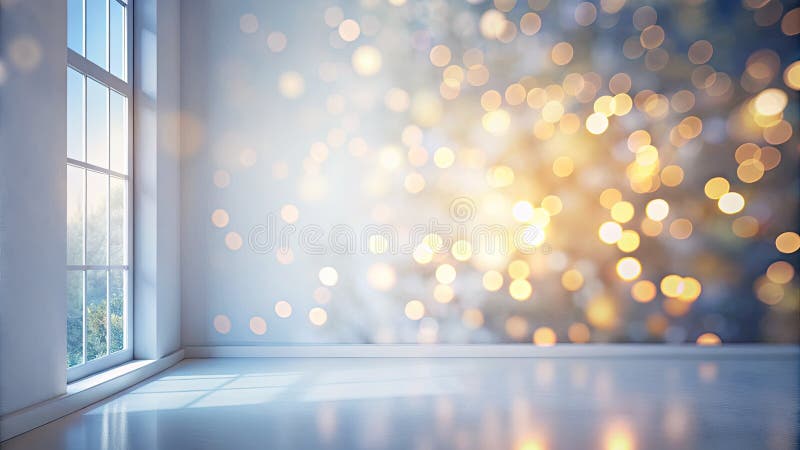 Pristine White Studio Background with Subtle Window Shadows Ideal for ...