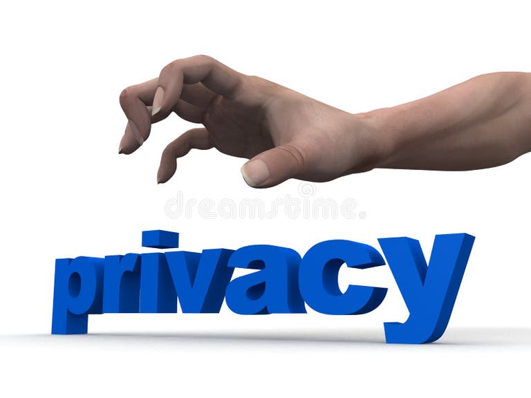 Privacy stock illustration. Illustration of hand, privacy - 4833043