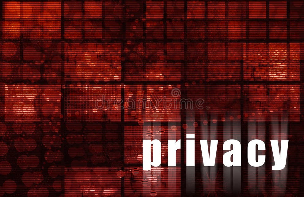 Privacy stock illustration. Illustration of loss, cyber - 8645575