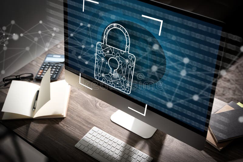 Privacy Access Identification Password Passcode and Privacy Stock Photo ...