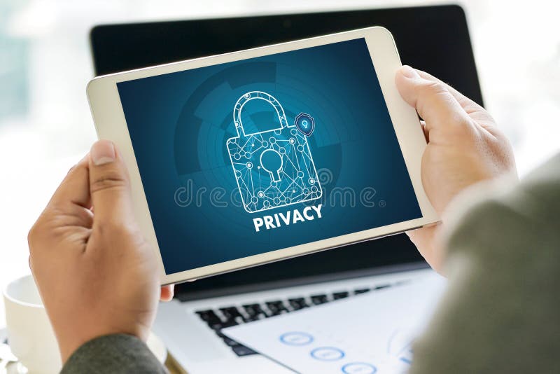 Privacy Access Identification Password Passcode and Privacy Stock Photo ...