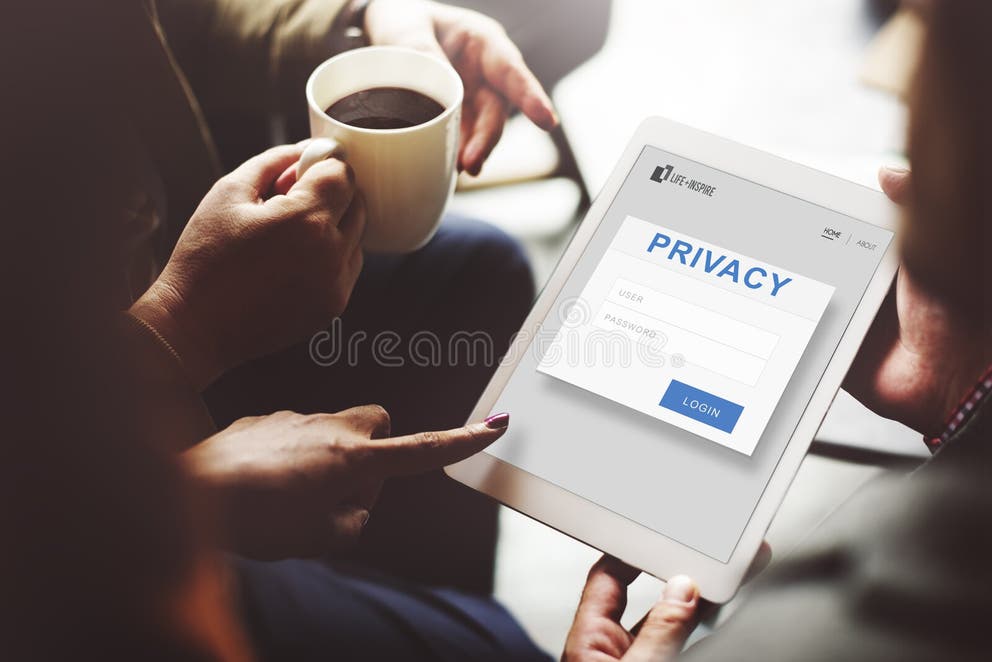 Privacy Authorization Accessible Security Concept Stock Image - Image ...