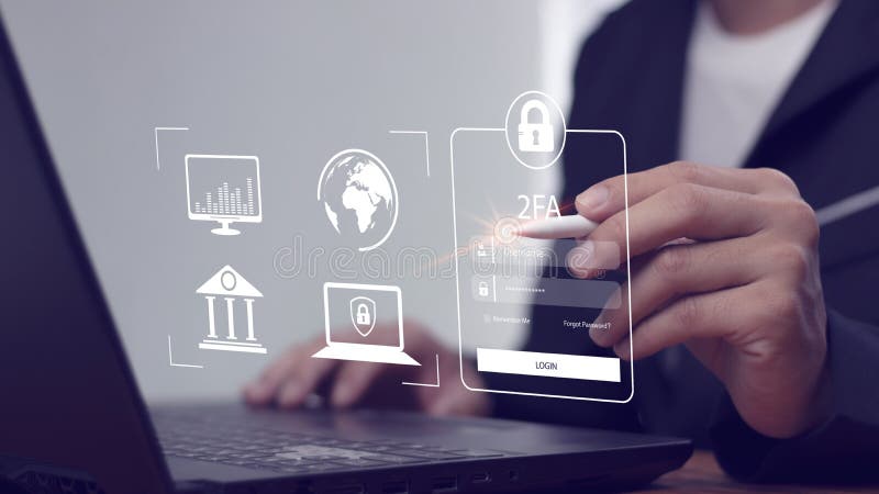 Cyber Security Digital Crime Prevention Concept Protecting Data from ...