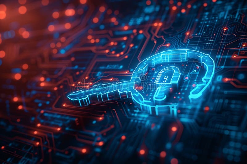 Privacy Guardian Security Concept, Private Key Shields Personal ...