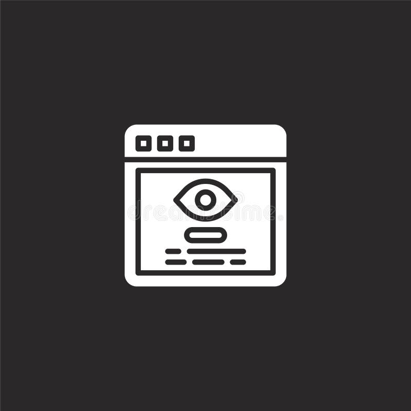 Privacy Icon. Filled Privacy Icon for Website Design and Mobile, App ...