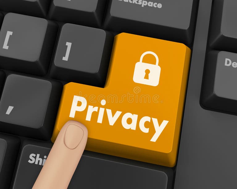 Privacy stock illustration. Illustration of privacy, account - 56867292