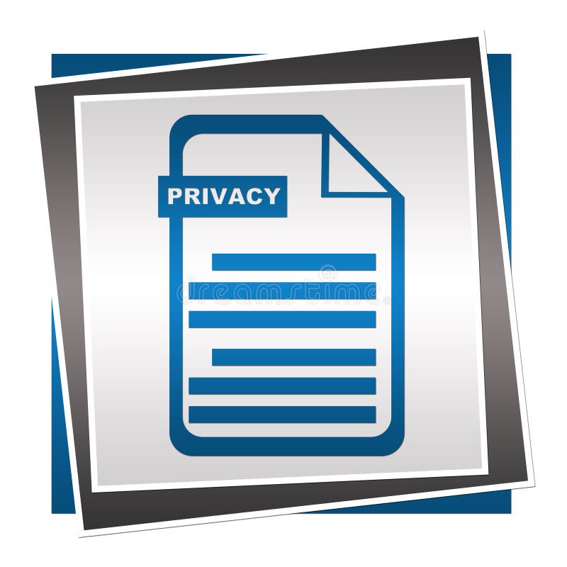 Online privacy stock illustration. Illustration of privacy - 26630116
