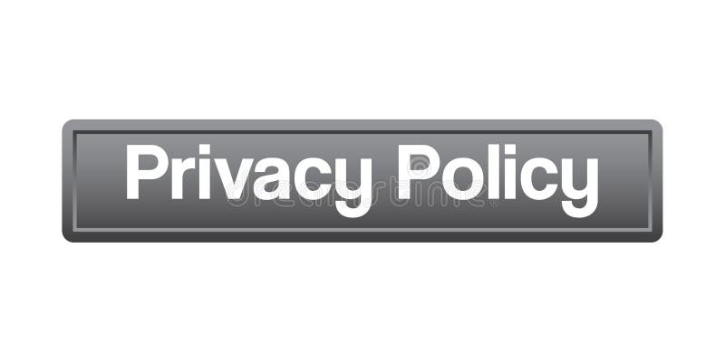 Privacy policy button stock illustration. Illustration of accepted ...