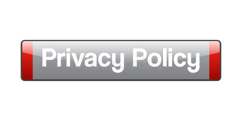 Privacy policy button stock illustration. Illustration of accept ...