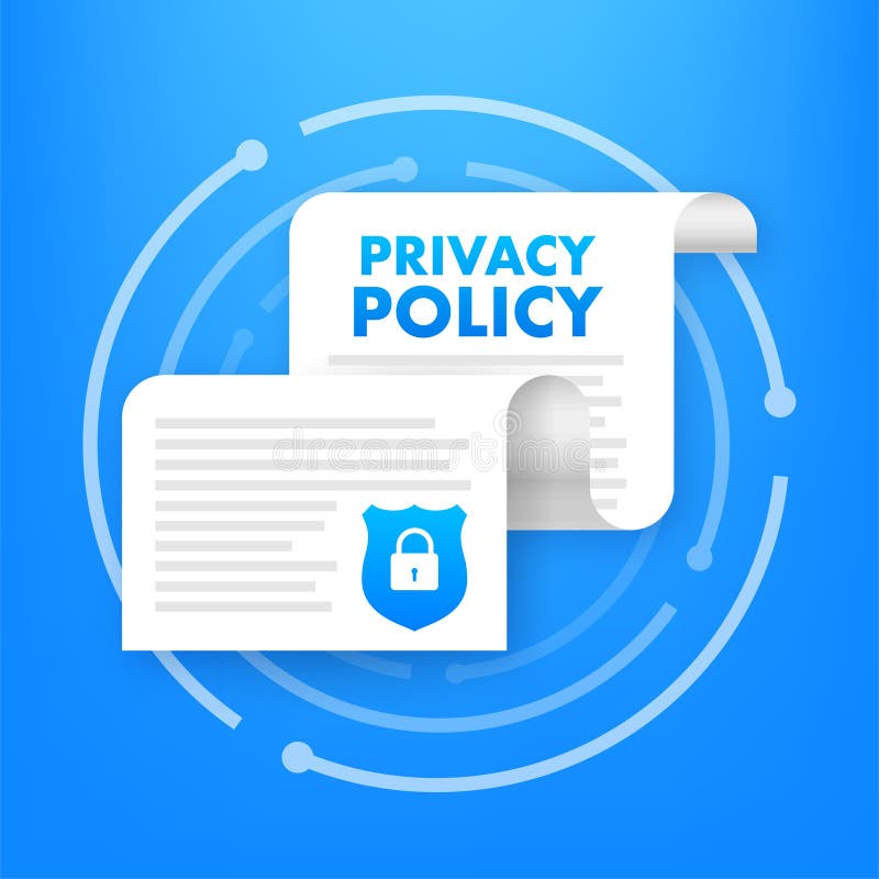 Privacy Policy. Data Protection. Cyber Security. Vector Stock ...