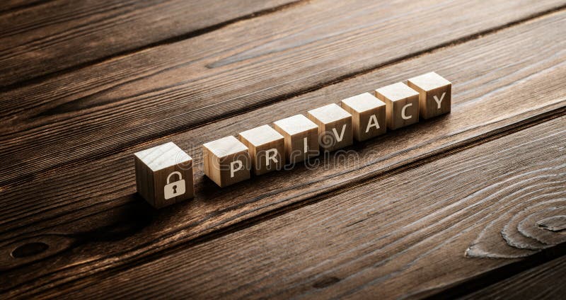 Privacy Policy Data Protection Safety Cyber Security Stock Photo ...