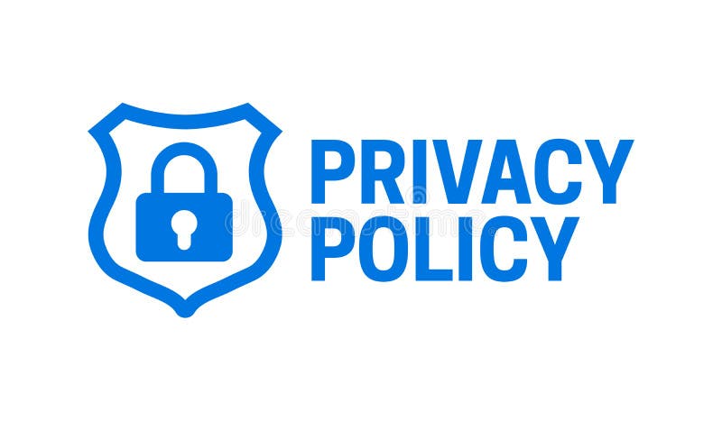 Privacy policy icon stock illustration. Illustration of illustration ...