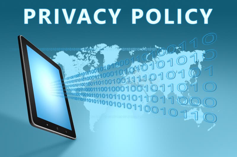Privacy Policy stock illustration. Illustration of legal - 46489481