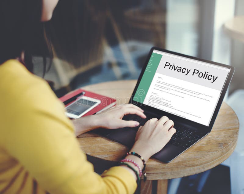 Privacy Policy Information Principle Strategy Rules Concept Stock Photo ...