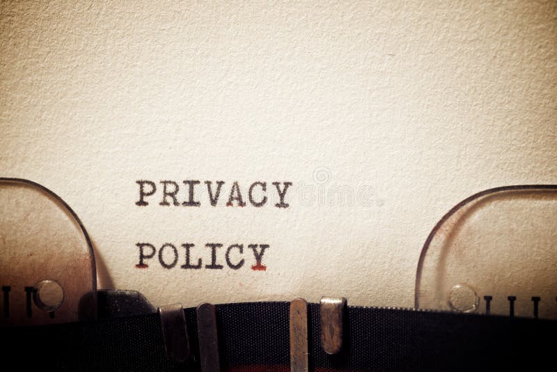 Privacy policy phrase stock image. Image of legality - 204576583