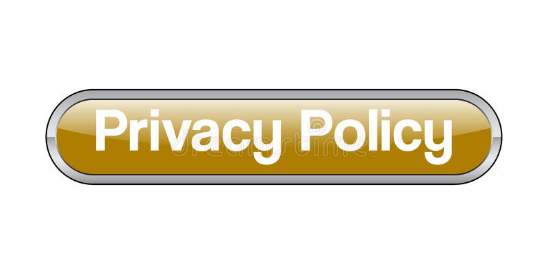 Privacy policy button stock illustration. Illustration of contract ...