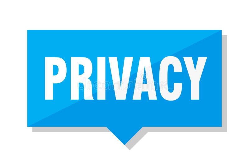 Privacy price tag stock vector. Illustration of badge - 118939354