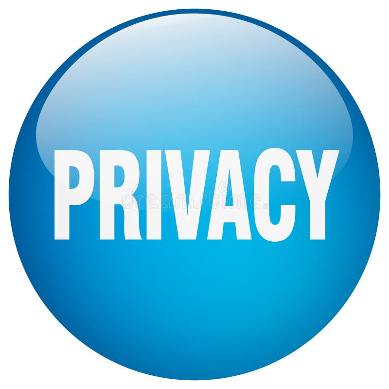 Privacy button stock vector. Illustration of label, graphic - 122697526