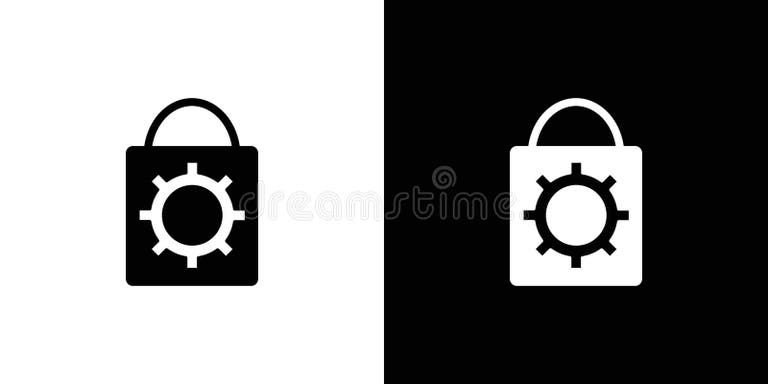 Privacy Settings Icon Set Vector Illustration Stock Vector ...
