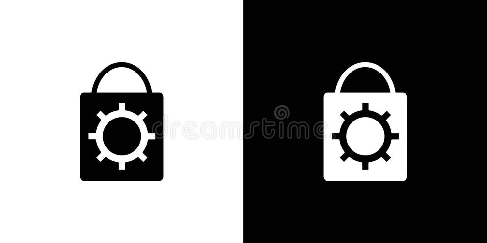 Privacy Settings Icon Set Vector Illustration Stock Vector ...