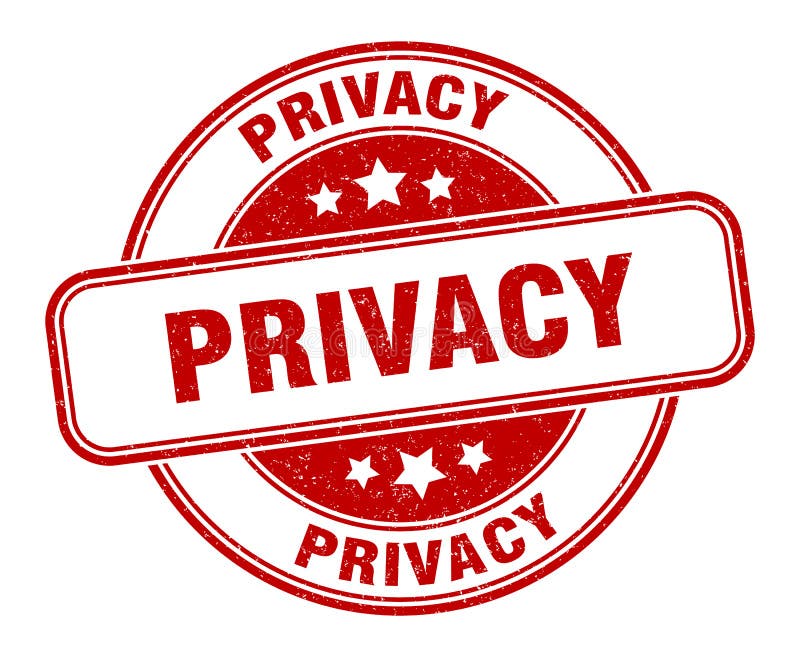 Privacy Stamp. Privacy Round Grunge Sign Stock Vector - Illustration of ...