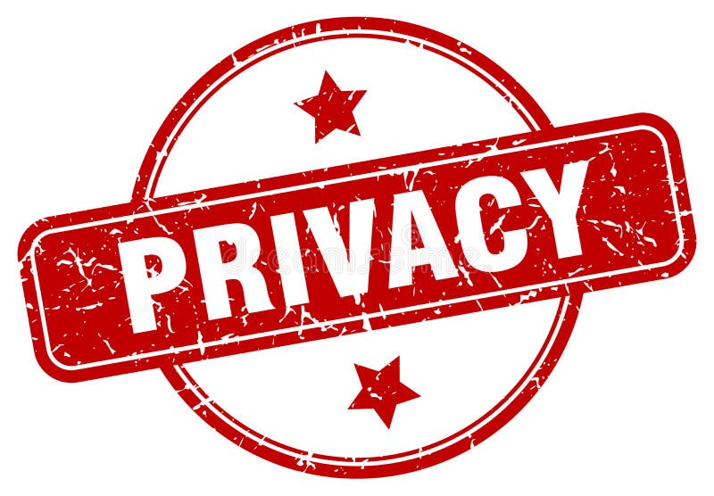 Privacy Stamp. Privacy Round Grunge Sign Stock Vector - Illustration of ...