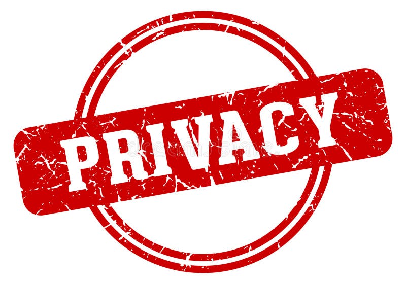 Privacy stamp stock vector. Illustration of stamp, vignette - 365329905