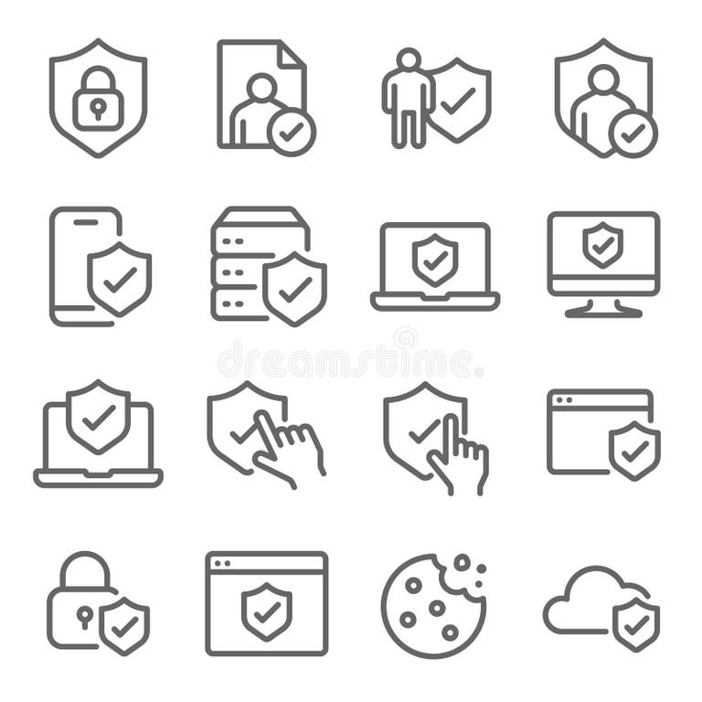 Privacy Symbol Stock Illustrations – 178,127 Privacy Symbol Stock ...
