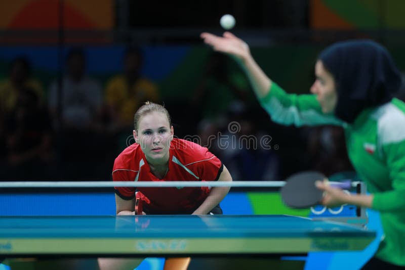 PRIVALOVA Alexandra at the Olympic Games in Rio 2016. Editorial Photo ...