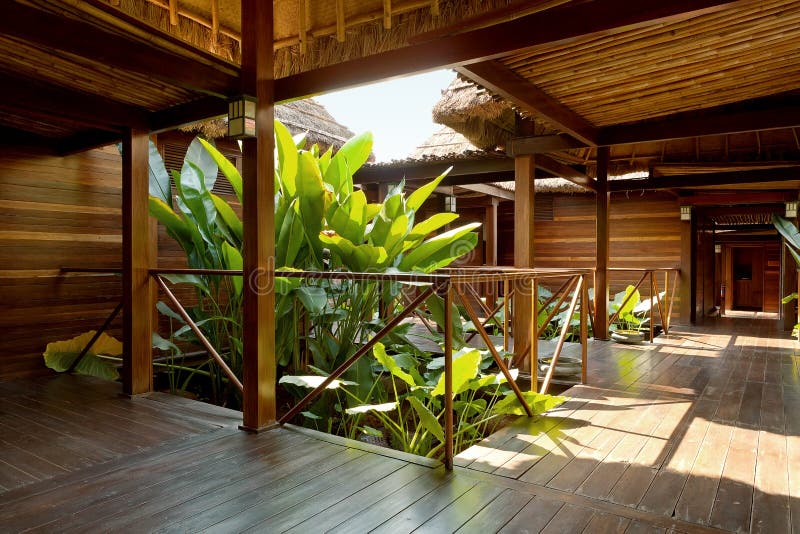 Private Area for Spa Treatments Stock Image - Image of luxury ...