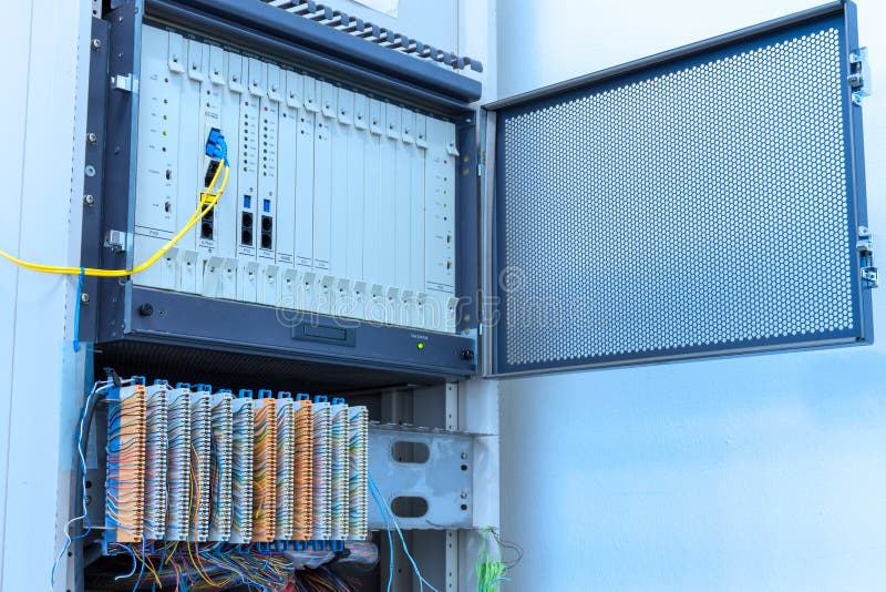 Private Automatic Branch EXchage of Telephone System Stock Image ...