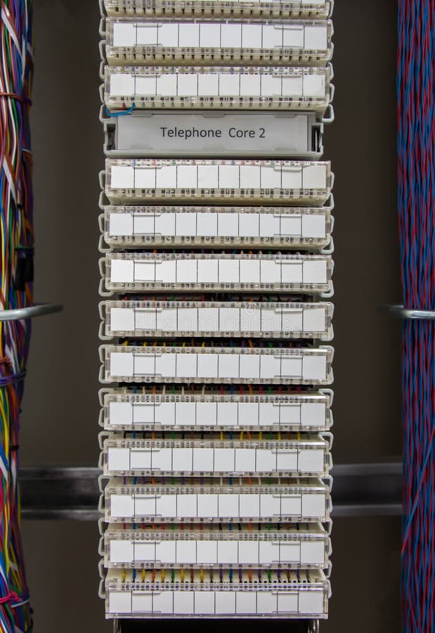 Private Automatic Branch EXchange Telephone System Stock Image - Image ...