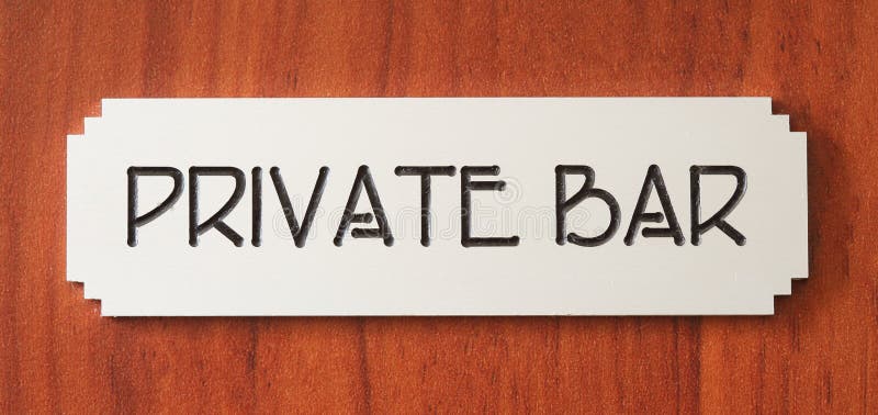 Brushed metal private sign stock image. Image of secret - 1817171