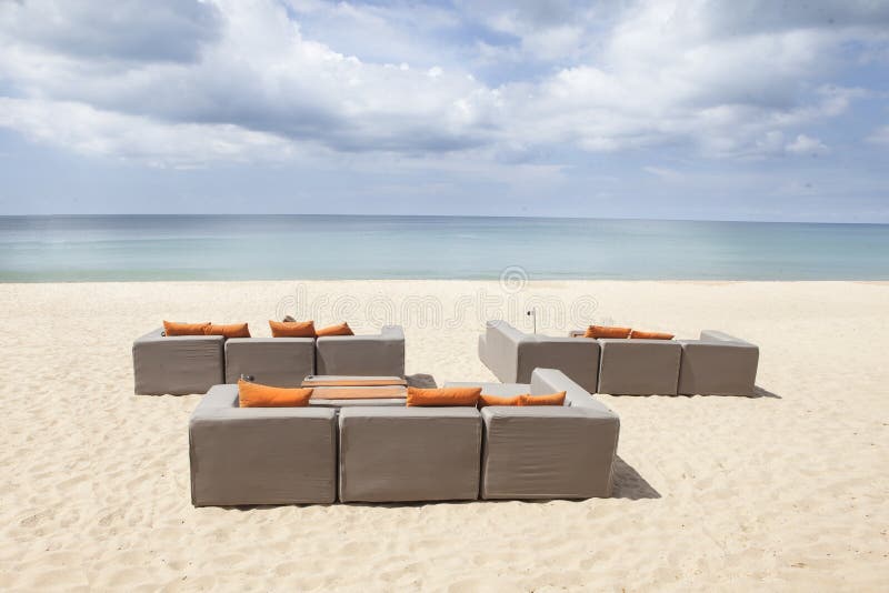 Private Beach stock photo. Image of sunbathing, warm - 83851978