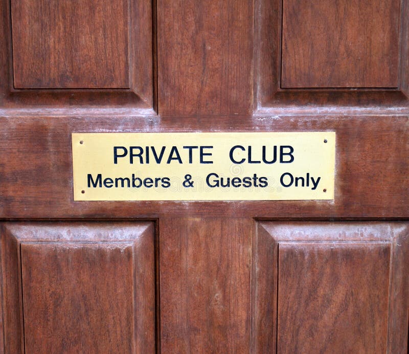 Private guests only sign stock photo. Image of posted - 5941096