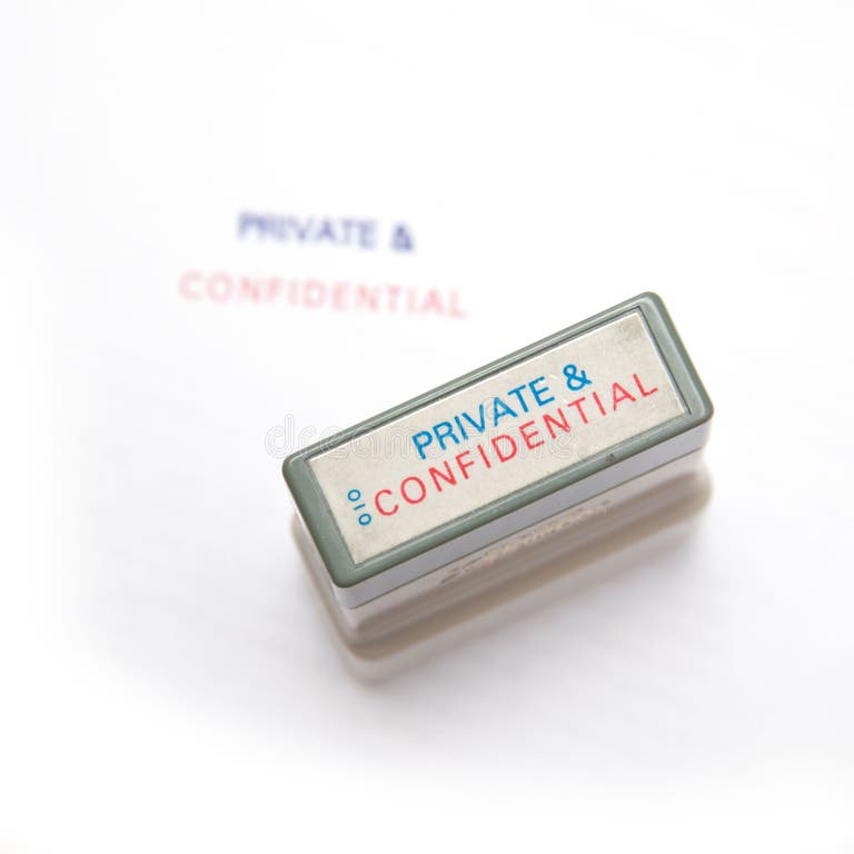 861 Private Confidential Stamp Stock Photos - Free & Royalty-Free Stock ...