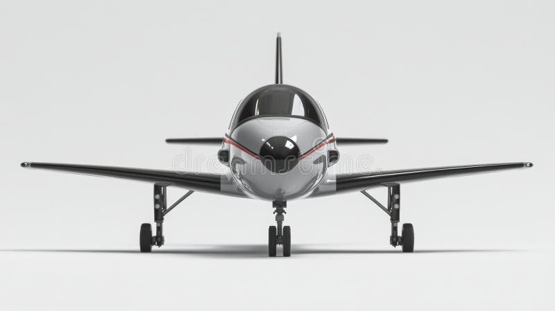 Private Electric Jet Featuring Integrated Battery Packs within Its ...
