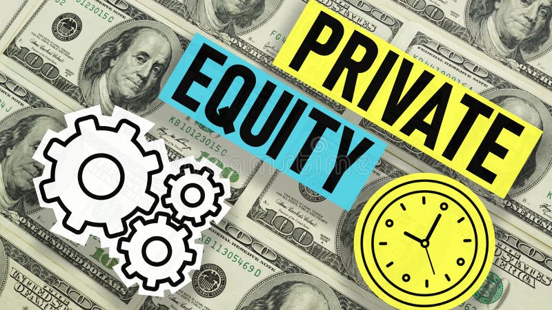Private Equity is Shown Using the Text Stock Photo - Image of concept ...