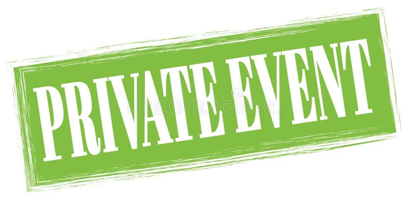 Private Event Sign Stock Illustrations – 799 Private Event Sign Stock ...